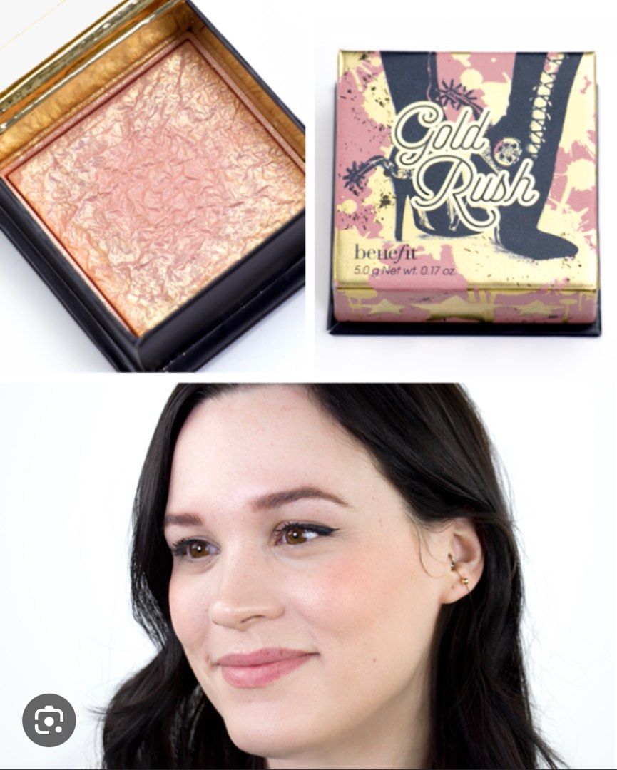 Benefit Gold Rush Blush , Beauty & Personal Care, Face, Makeup on Carousell