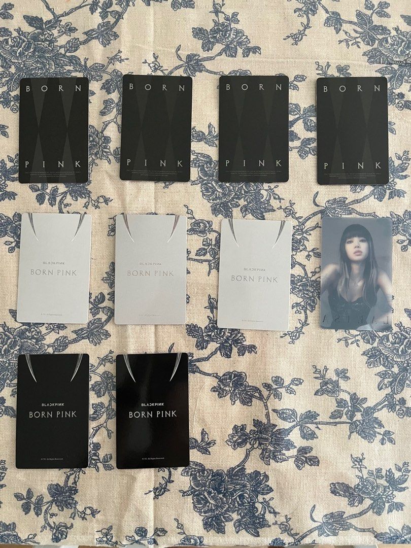 BLACKPINK Born Pink PCs, Hobbies & Toys, Memorabilia & Collectibles, K ...
