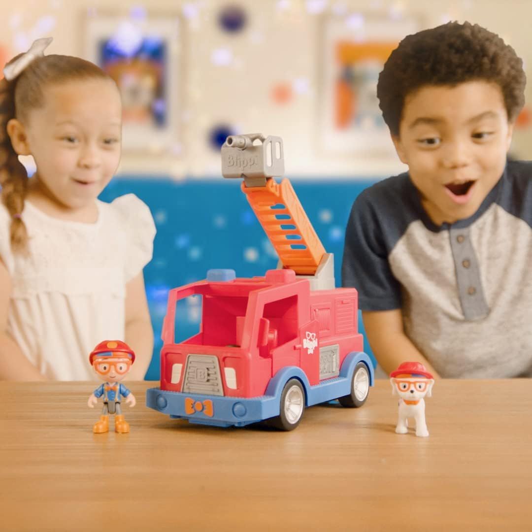 Blippi Fire Truck - Fun Freewheeling Vehicles with Freewheeling ...