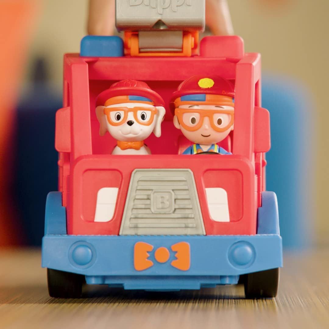 Blippi Fire Truck - Fun Freewheeling Vehicles with Freewheeling ...