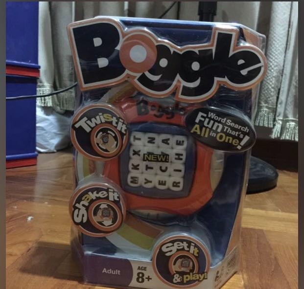Boggle (Word Search), Hobbies & Toys, Toys & Games on Carousell