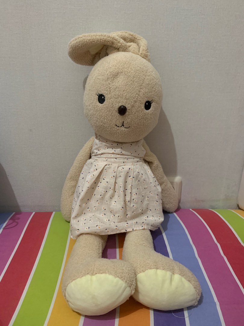 Boneka rabbit tinggi premium, Bayi & Anak, Mainan & Baby Walker di ...