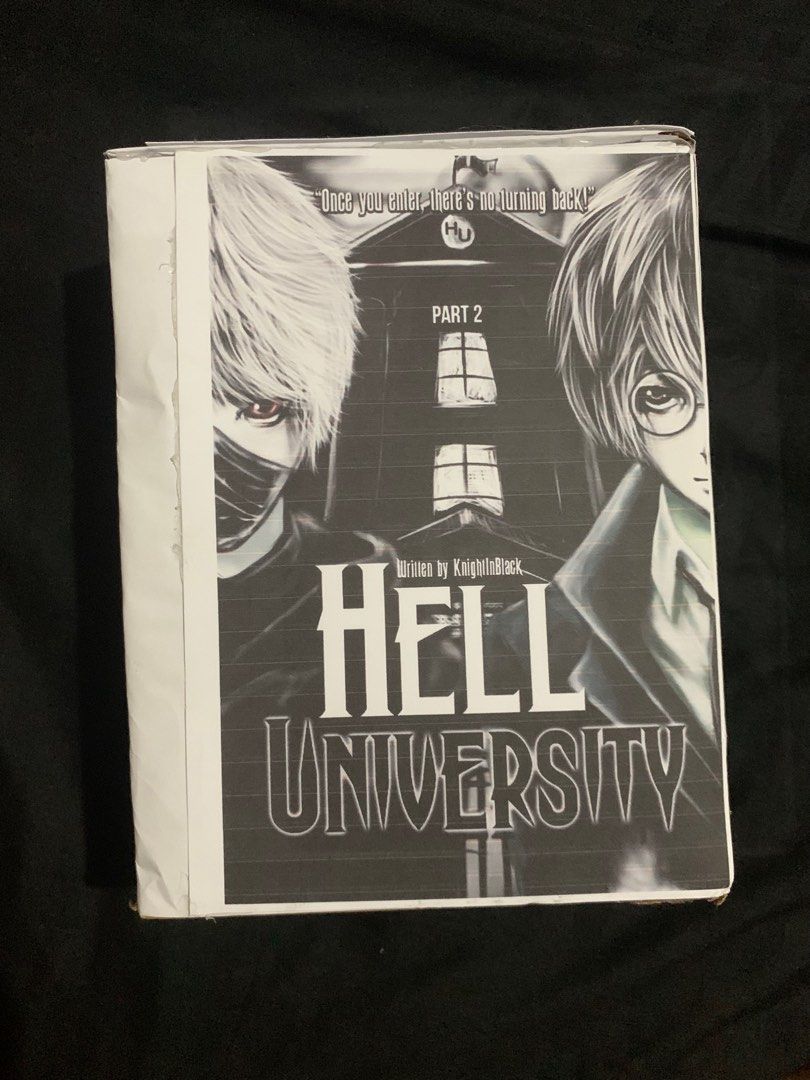 Book Box for Hell University Chasing Hell wattpad books HU CH Costumize, Hobbies & Toys, Books ...