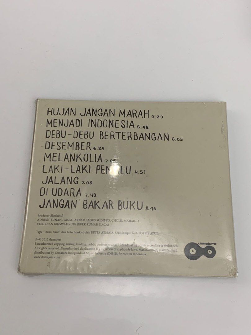 BRAND NEW SEALED cd album daur baur pandai besi album cd kaset musik ...