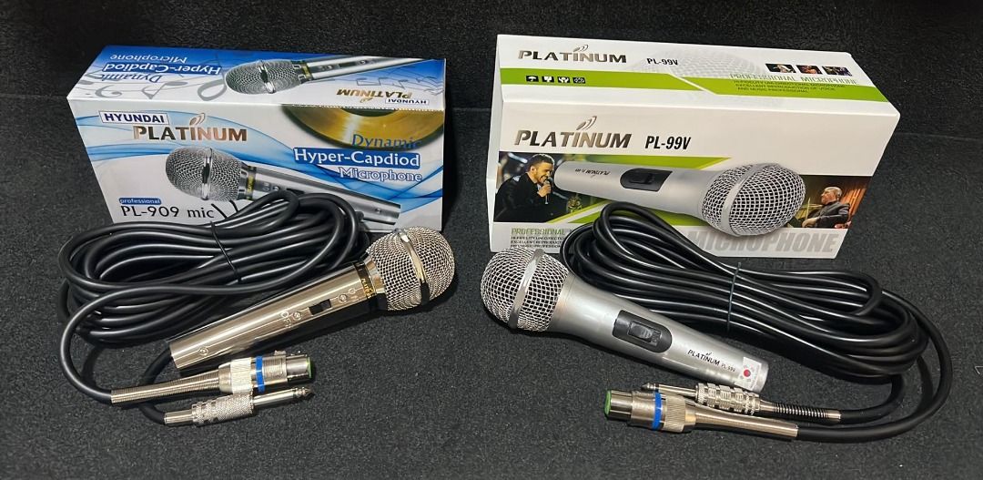 BRANDED HEAVY DUTY WIRED MICROPHONES, Audio, Microphones on Carousell