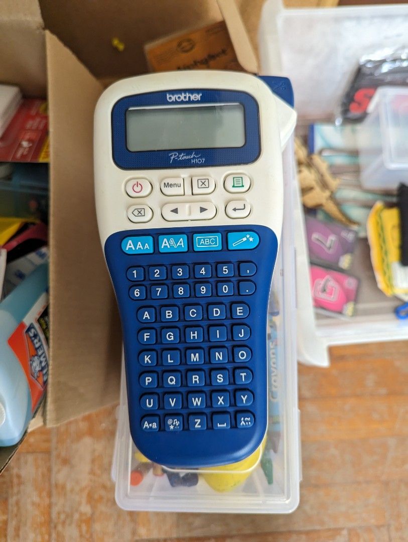 Brother H107 Label Maker + Huge box of stationary all for $30, Hobbies ...