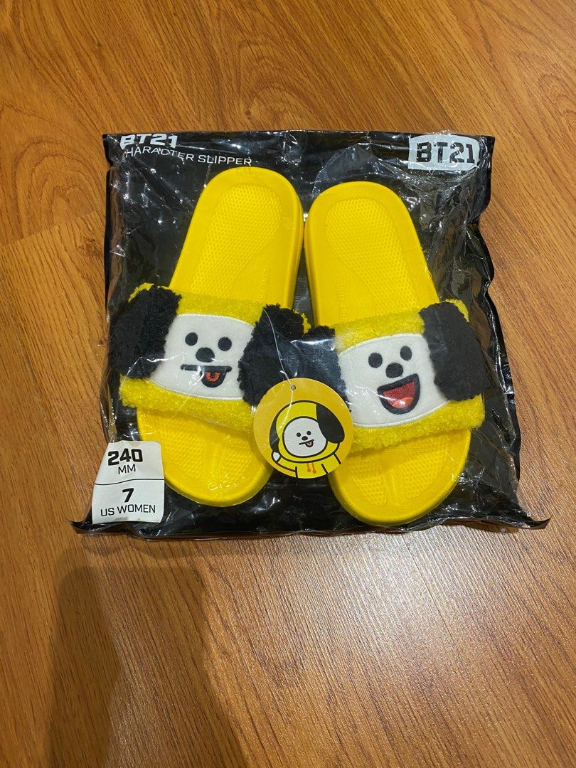 BT21 Chimmy Slippers, Hobbies & Toys, Collectibles & Memorabilia, K ...