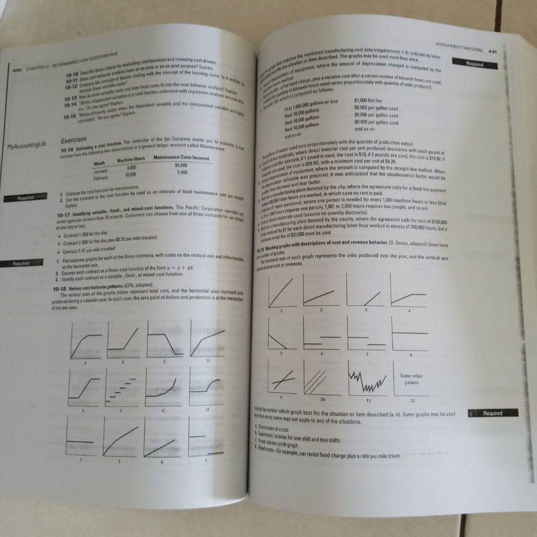 Buku cost acounting a managerial emphasis fifteenth edition pearson, Buku & Alat Tulis, Buku ...