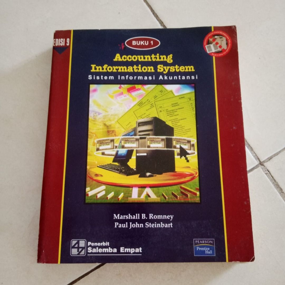 Buku ekonomi akuntansi Accounting Information System Marshall Paul John Pearson Salemba empat ...