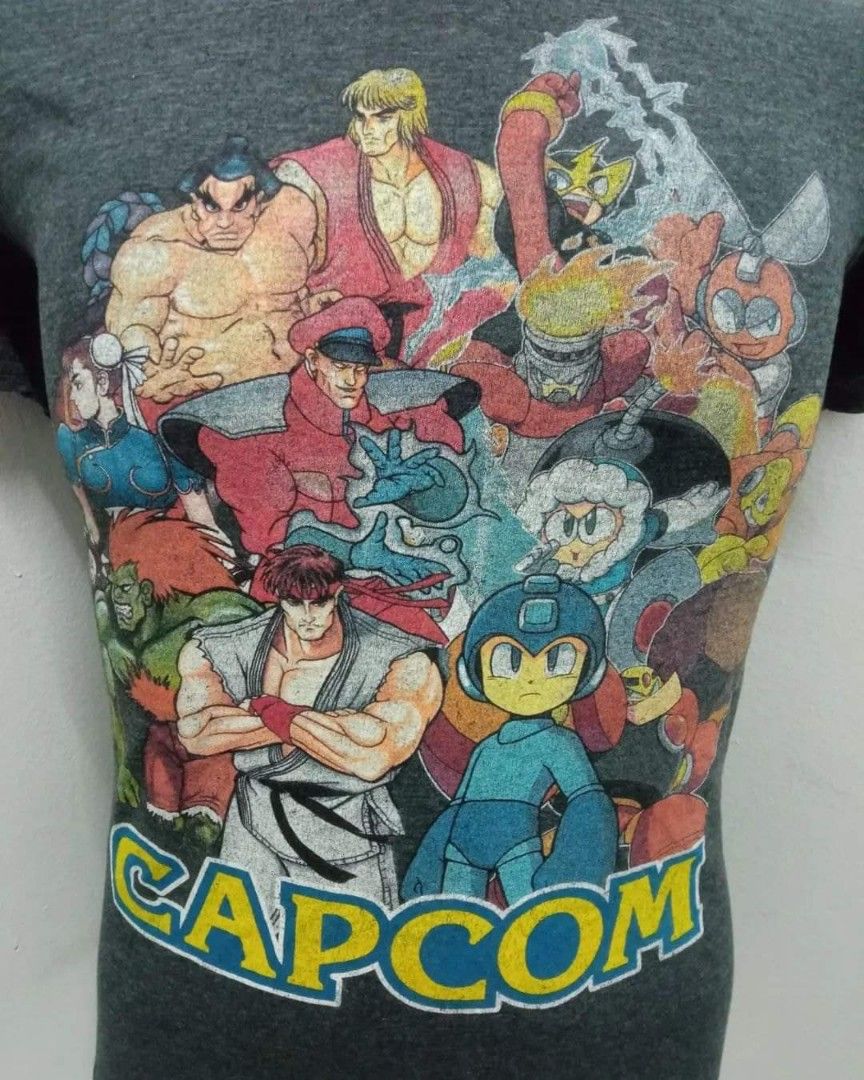 Capcom Street fighter, Men's Fashion, Tops & Sets, Tshirts & Polo ...