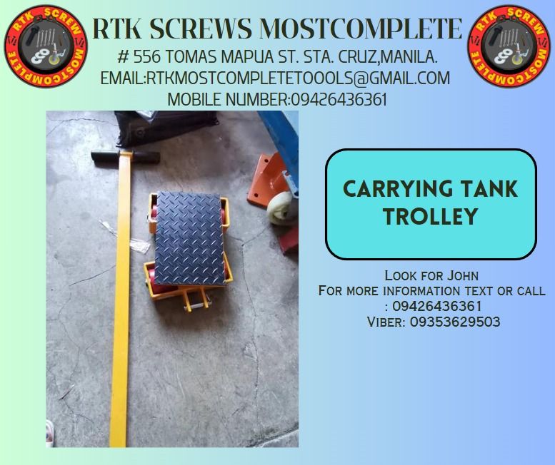 Carrying Tank Trolley on Carousell