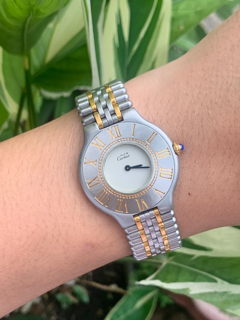 Cartier Must 21 Jr Size on Carousell