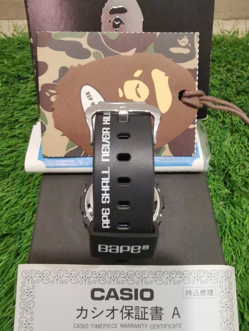 Casio G-Shock dw-5000 bathing ape bape, Men's Fashion, Watches ...