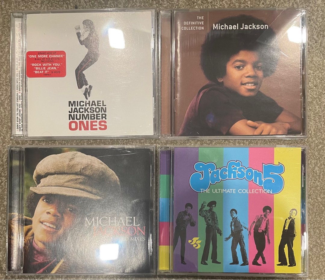 CD: pop, dance - Michael Jackson (1)Number Ones, (2) The Stripped Mix ...