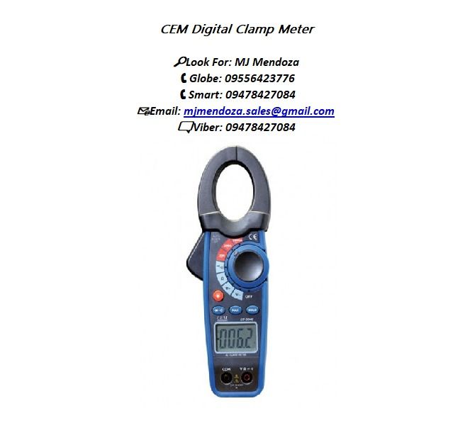 CEM Digital Clamp Meter on Carousell