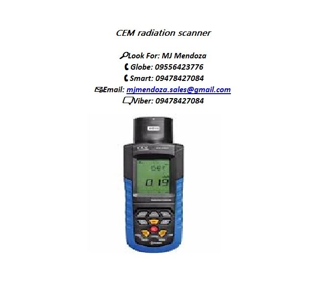 CEM radiation scanner, Commercial & Industrial, Industrial Equipment on ...