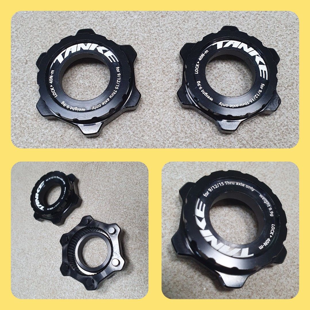 Center Lock to 6 Bolt Rotor Adaptor for Disc Brake, Sports Equipment ...