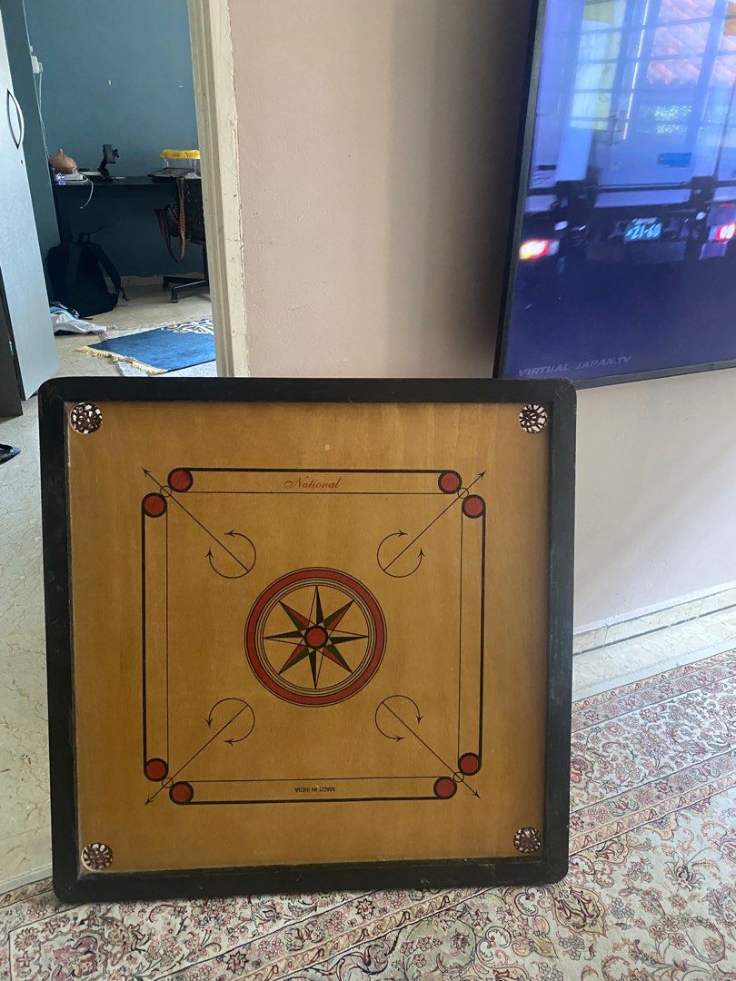 Charrom board, Hobbies & Toys, Toys & Games on Carousell