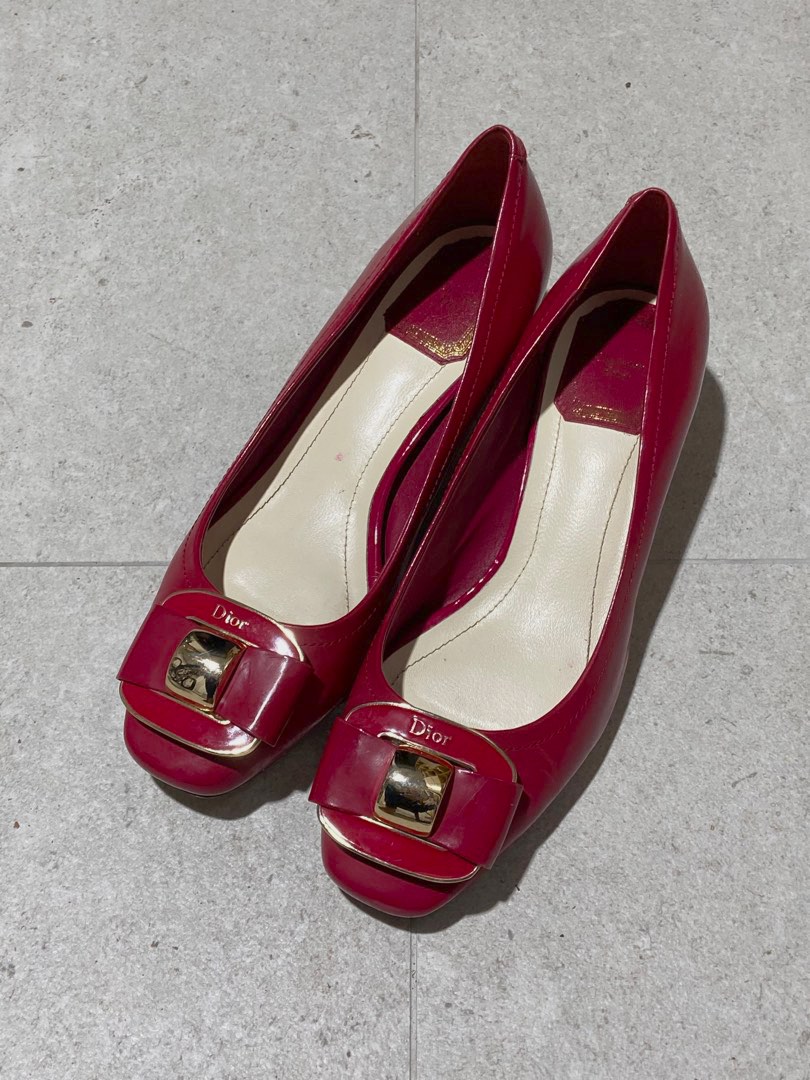 Christian Dior red heels, Women's Fashion, Footwear, Heels on Carousell