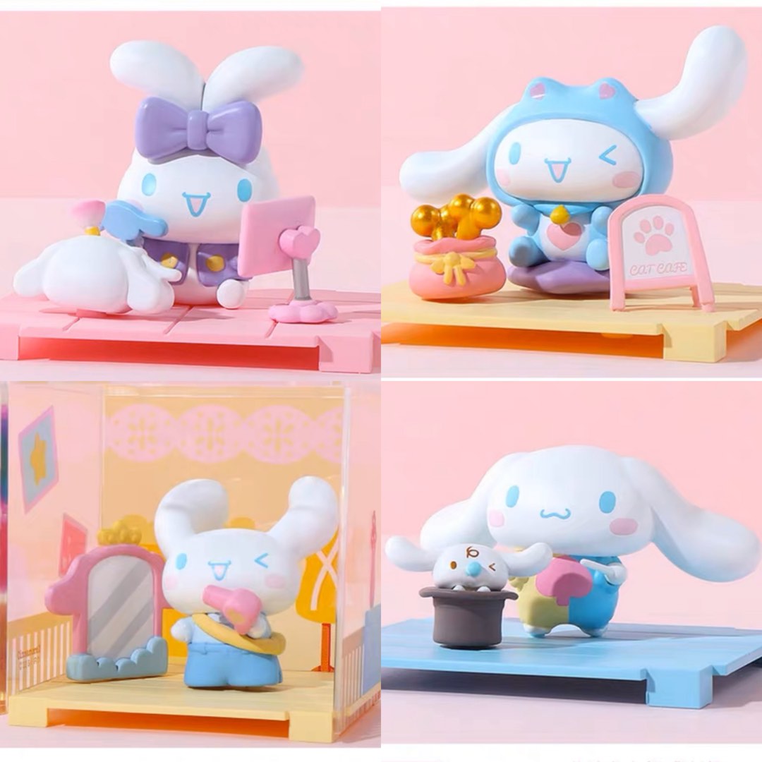 CINAMONROLL daily life figurines Sanrio / FULL SET / SINGLE BLIND BOX ...
