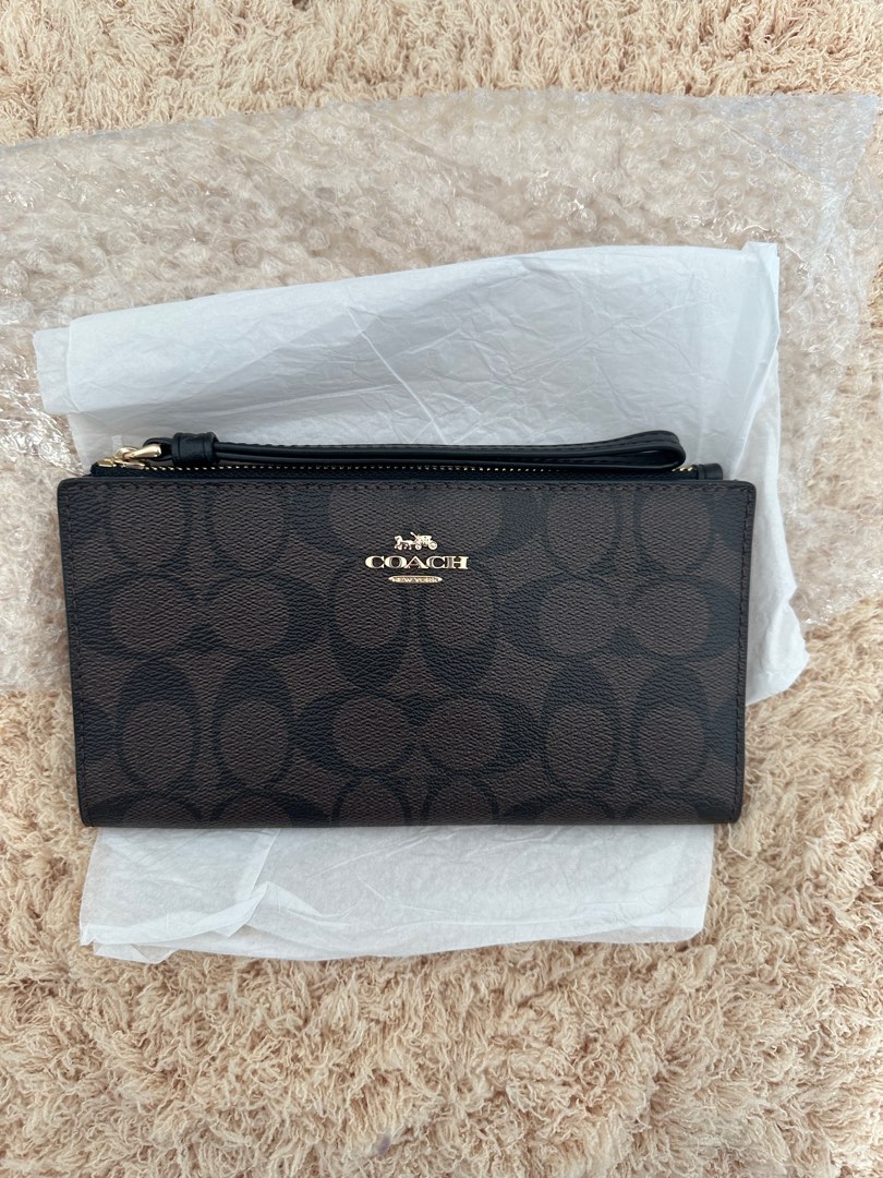 Coach Long Wallet (authentic), Women's Fashion, Bags & Wallets, Wallets ...
