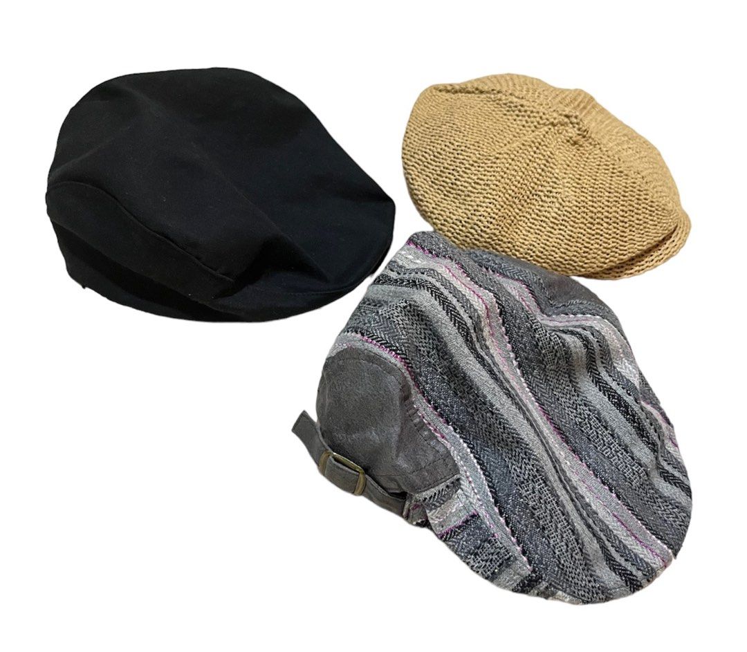 COMBO VINTAGE STYLE FLATCAP / BARRETTA, Men's Fashion, Watches ...