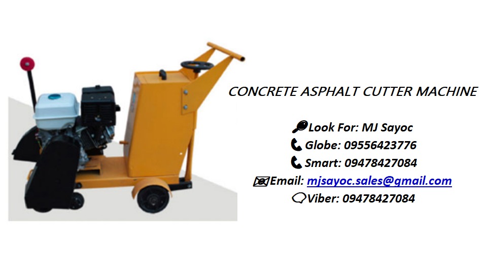 CONCRETE ASPHALT CUTTER MACHINE, Commercial & Industrial, Industrial ...