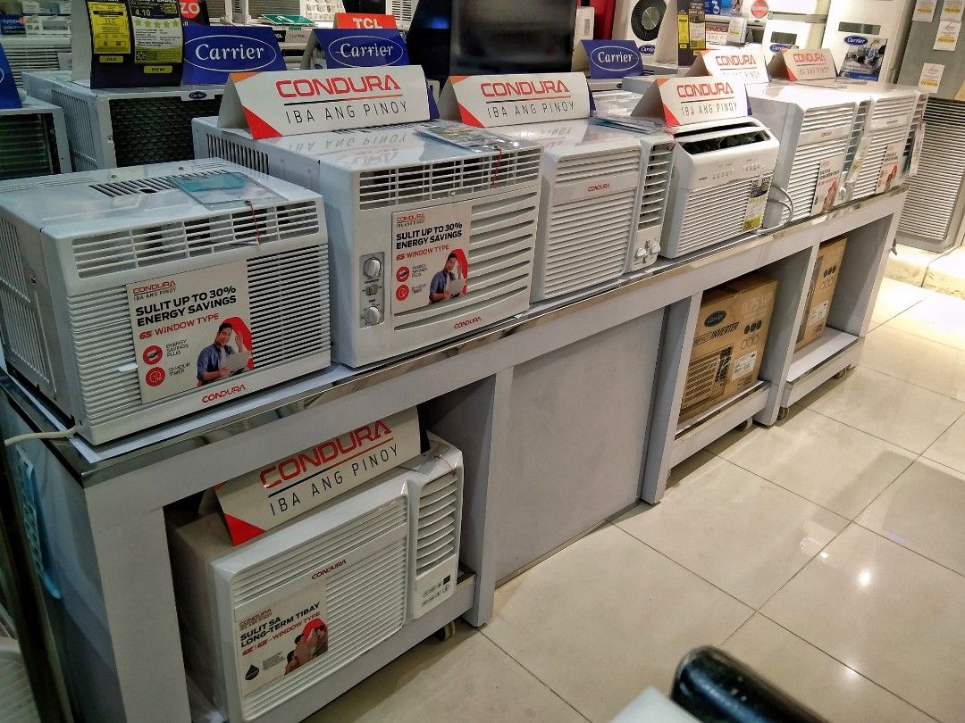 Condura Window type Aircon, TV & Home Appliances, Air Conditioning and ...