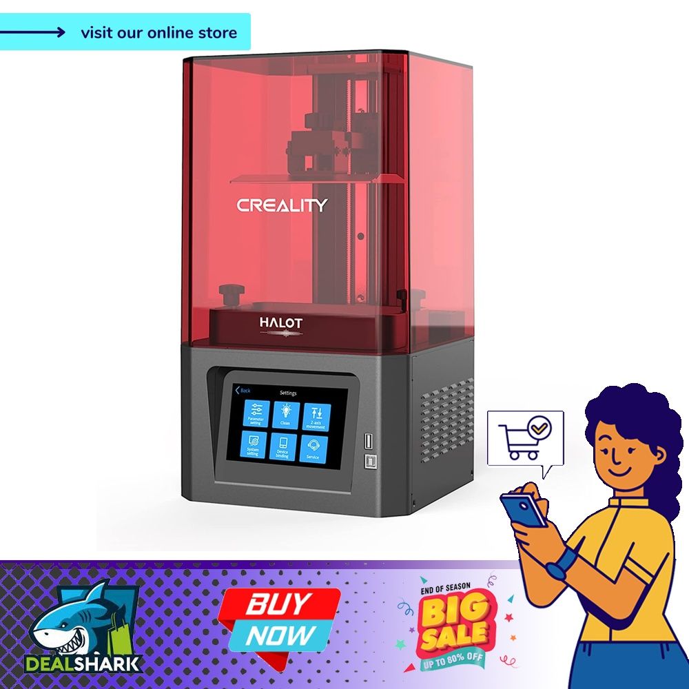 Creality HALOT-ONE Resin 3D Printer, Support WiFi Function, Precise ...