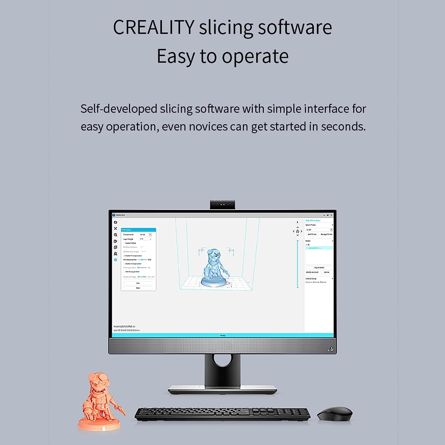 Creality HALOT-ONE Resin 3D Printer, Support WiFi Function, Precise ...