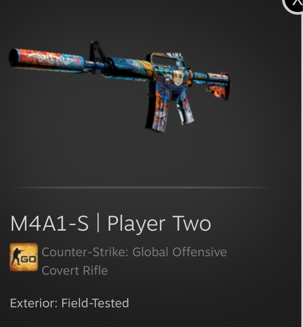 CSGO M4A1-S Player Two, Video Gaming, Gaming Accessories, In-Game ...