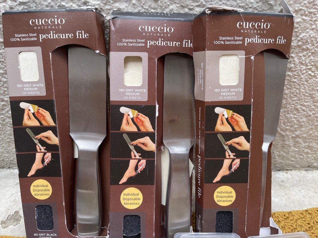 cuccio footspa file with refill, Beauty & Personal Care, Hands & Nails ...