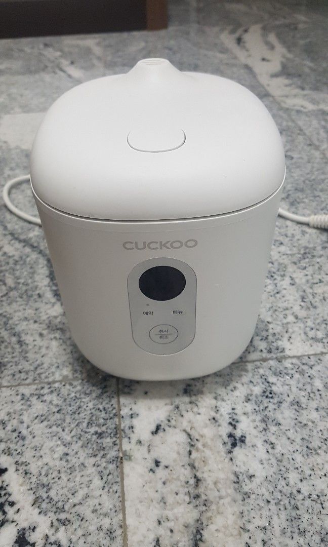 Cuckoo mini rice cooker (for2people), TV & Home Appliances, Kitchen ...