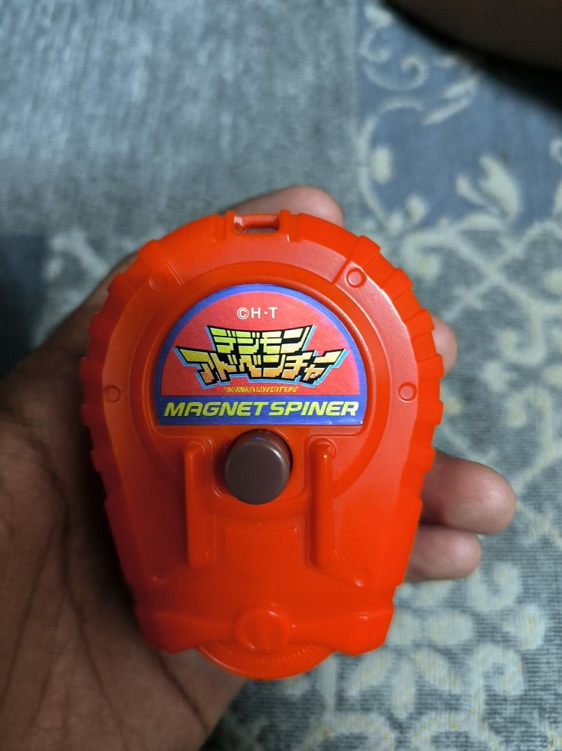 Digimon adventure magnet spiner, Hobbies & Toys, Toys & Games on Carousell