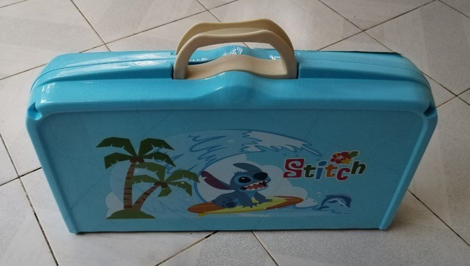 Disney Stitch Kids Table Foldable Plastic from Japan, Furniture & Home ...