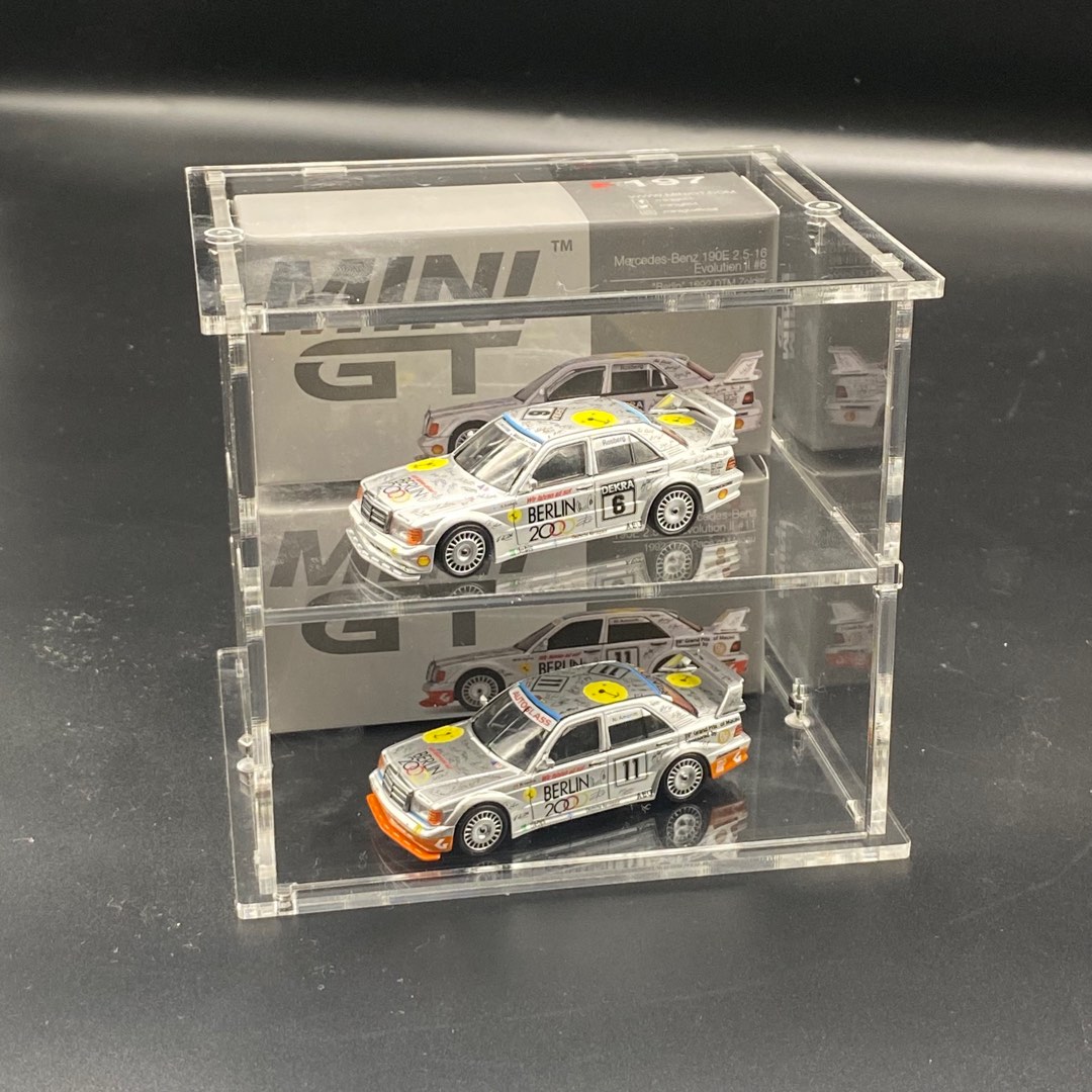 [Limited Stock] Display Cabinet for 2 Mini GT Cars & Boxes, Hobbies ...
