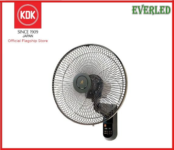 DKD- M40SM 16'' AC WALL FAN / REMOTE CONTROL, Furniture & Home Living, Lighting & Fans, Fans on ...