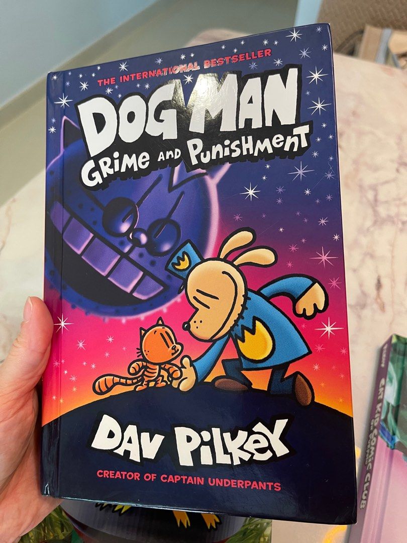 (Hard cover) Dog Man & Cat Kid comic book, Hobbies & Toys, Books ...