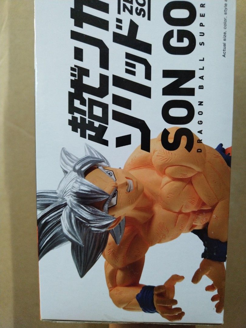 Dragon Ball Super - Ultra instinct Goku Super Zenkai Solid Figure Vol. 3 - NEW on Carousell
