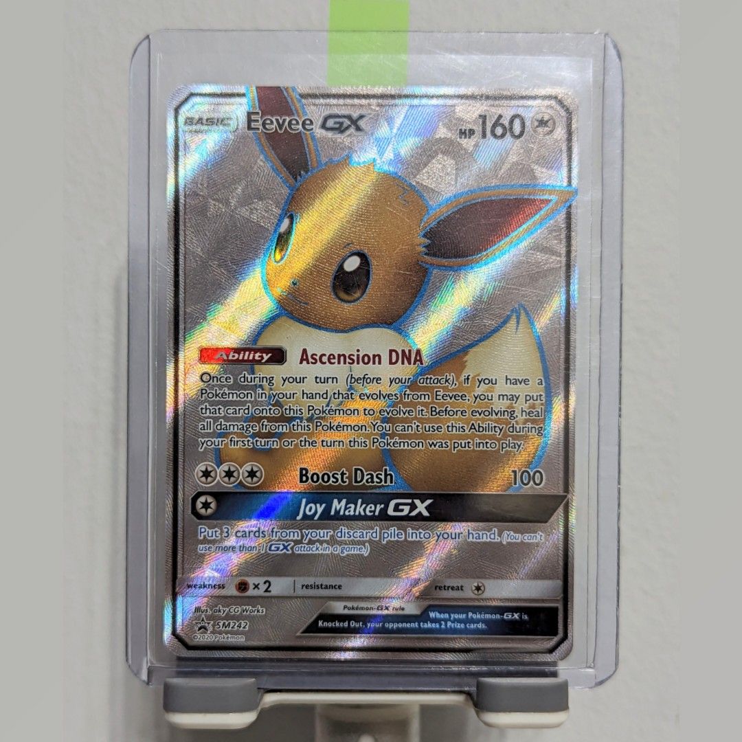 Eevee GX Full Art Sun & Moon fa SM Promo eeveelution Free basic mail ...