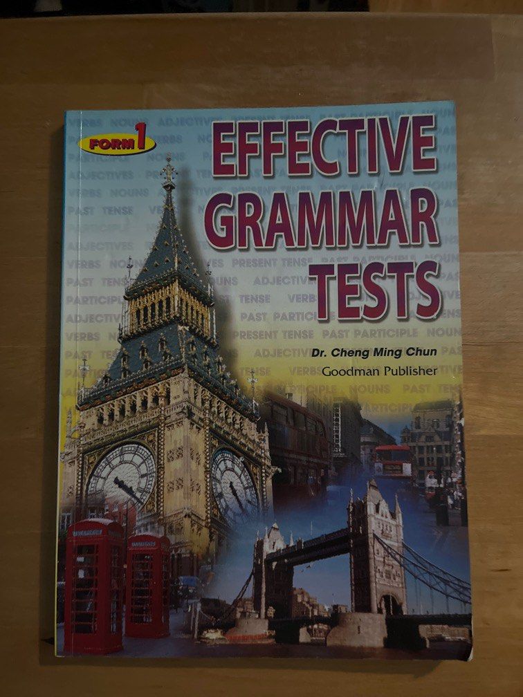 Effective Grammar Tests exercise book, 興趣及遊戲, 書本 & 文具, 教科書 - Carousell