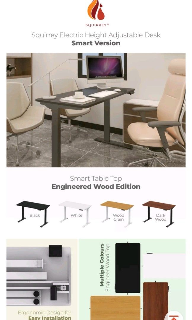 Ergonomic Table, Furniture & Home Living, Furniture, Tables & Sets on ...