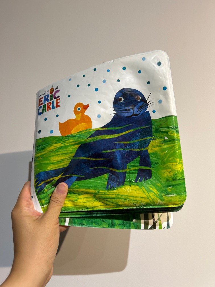 Eric Carle Bath Book, Hobbies & Toys, Toys & Games on Carousell