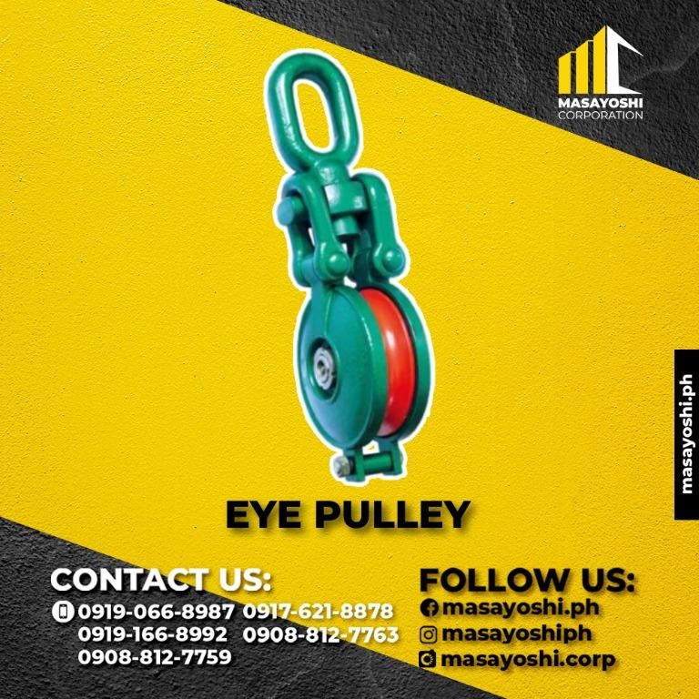 Eye Pulley | Pulley | Lifting Pulley | Lifter | Lifting Equipment ...