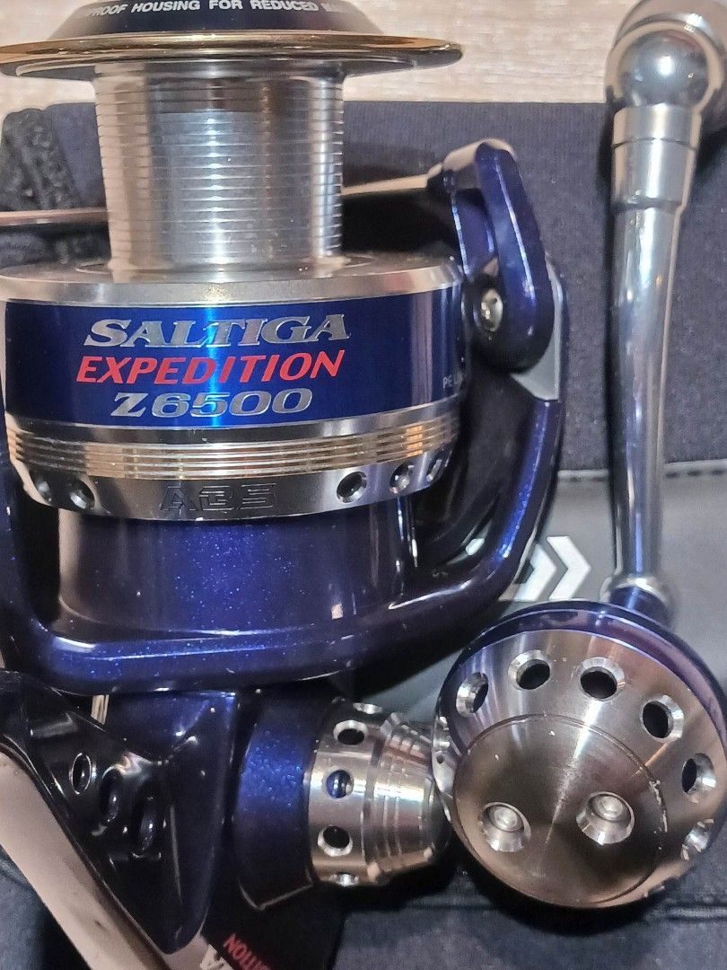 Saltiga expedition z6500, Sports Equipment, Fishing on Carousell