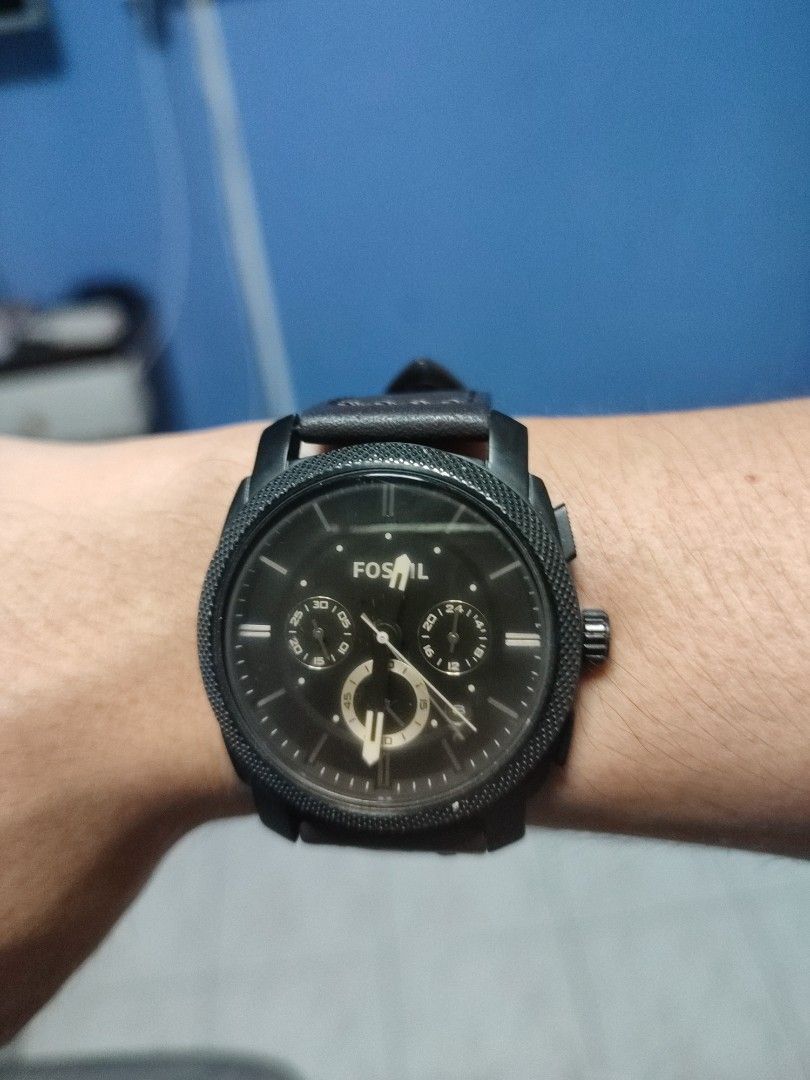 Fossil Watch Machine FS4656, Men's Fashion, Watches & Accessories ...