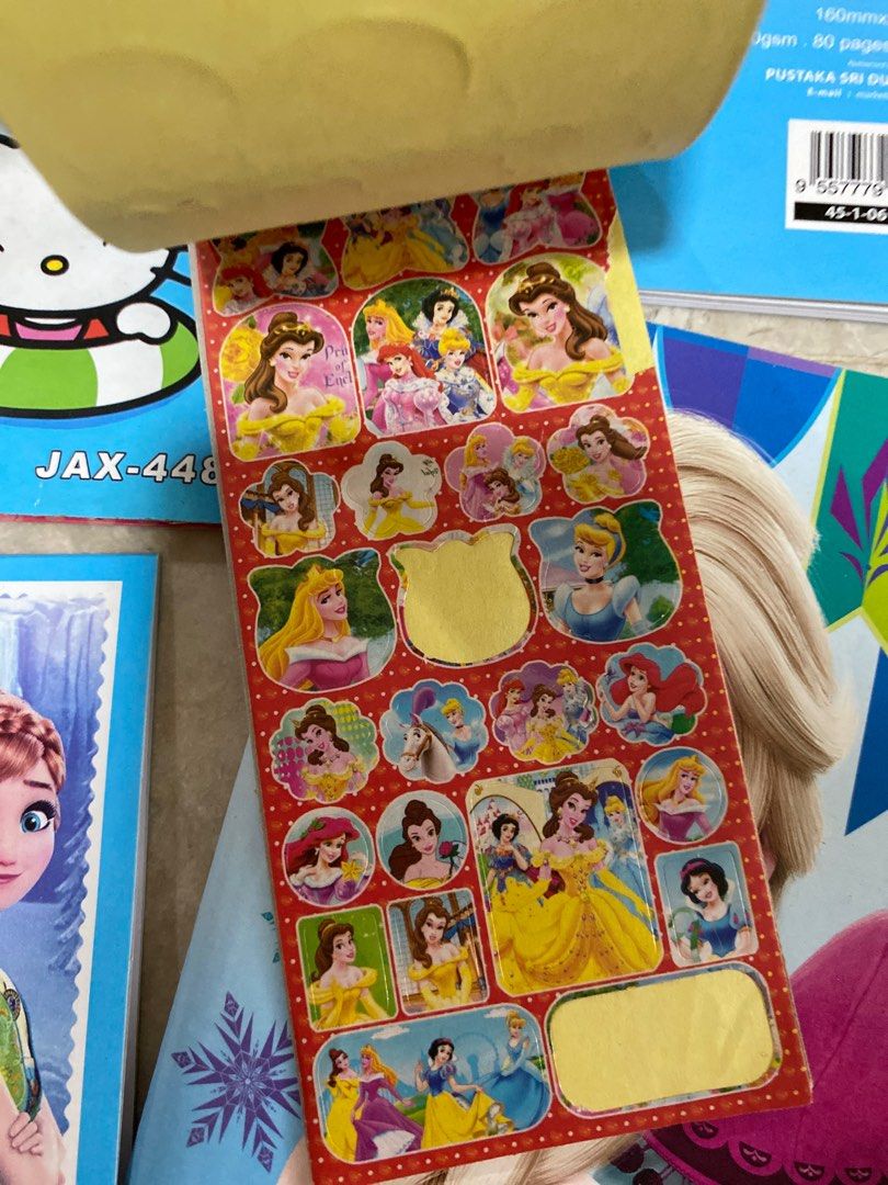 Frozen, hello kitty, Disney mermaid princess Notebooks, Hobbies & Toys ...