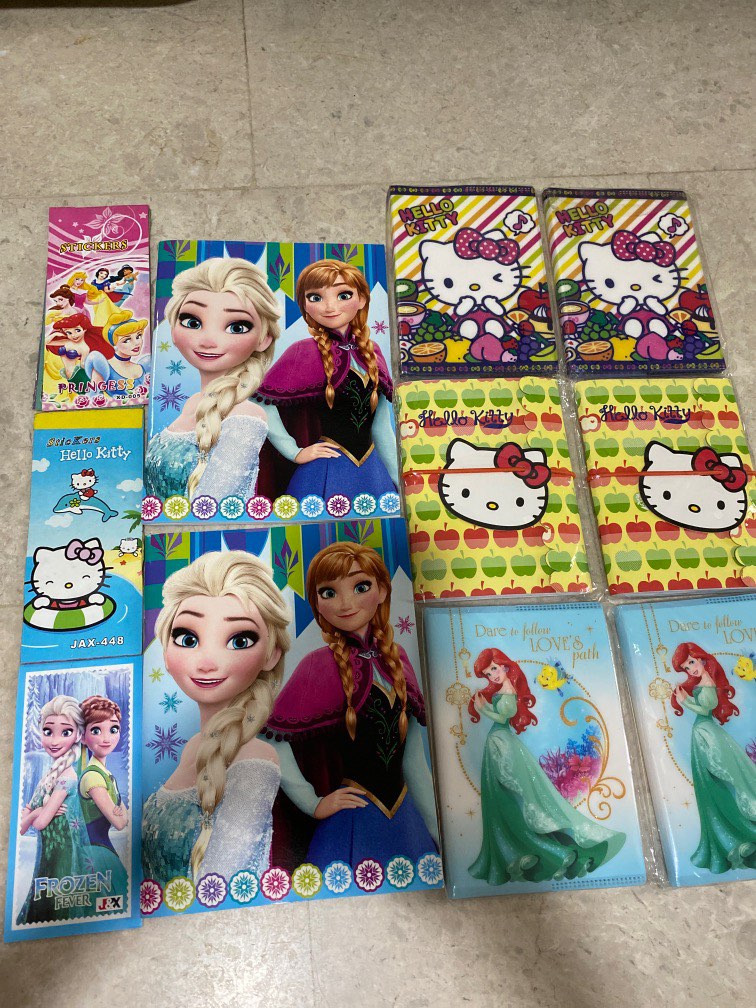 Frozen, hello kitty, Disney mermaid princess Notebooks, Hobbies & Toys ...