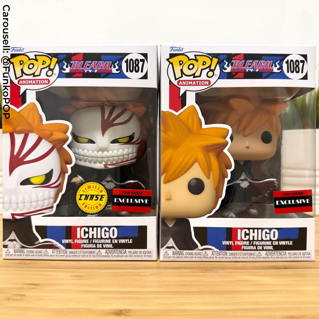 Funko Pop Bleach Ichigo Chase Bundle, Hobbies & Toys, Toys & Games on ...