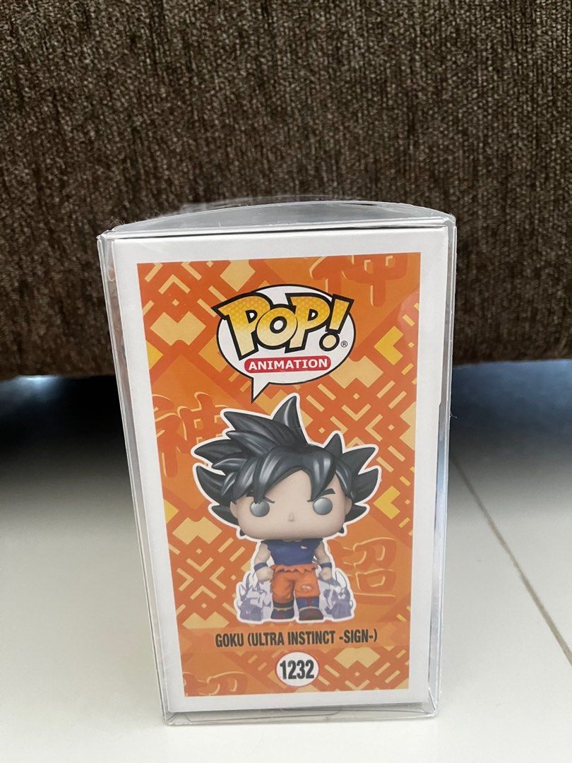 Funko Pop Dragonball Goku Ultra Insticnt Sign, Hobbies & Toys, Toys ...